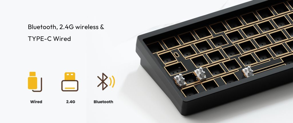 WK65 Aluminio Inalámbrico/Cable