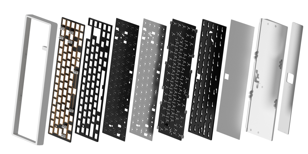 WK65 Aluminio Inalámbrico/Cable