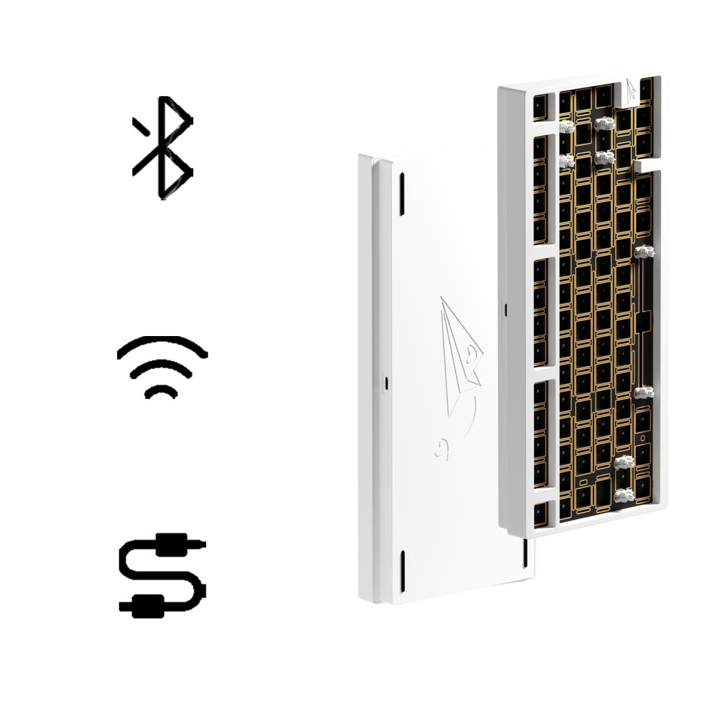 Weikav D75 | 75% Ball-catch Structure Keyboard Barebone.