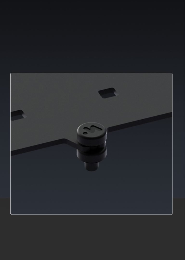 Max102 Mechanical Keyboard - Full-Size, Three-Mode, Customizable Layout.